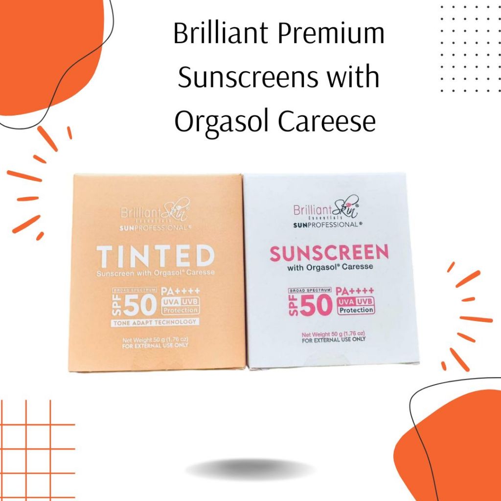 Brilliant SunProfessional with Orgasol®️ Caresse SPF 50 PA++++ | Shopee ...