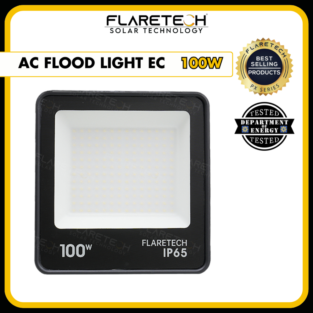 Flaretech AC Flood Light EC 100W | Shopee Philippines