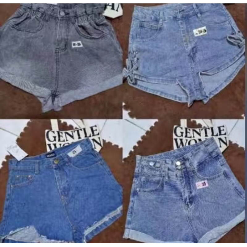 DENIM SHORT UKAY CHECK OUT SA LIVE 59 ONLY | Shopee Philippines