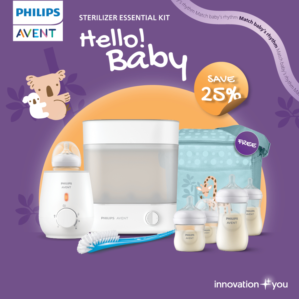 Philips AVENT Sterilizer Essential Bundle | Shopee Philippines