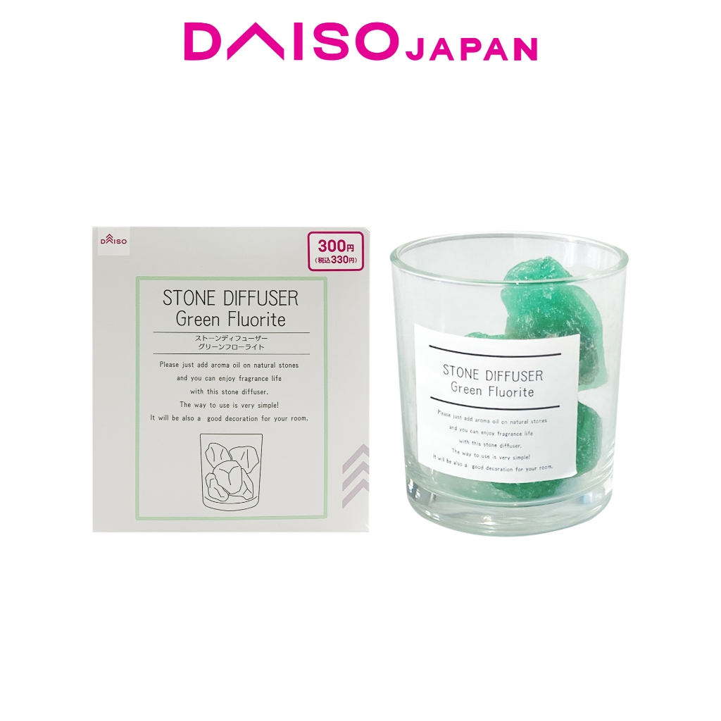 Daiso Green Fluorite Stone Diffuser | Shopee Philippines