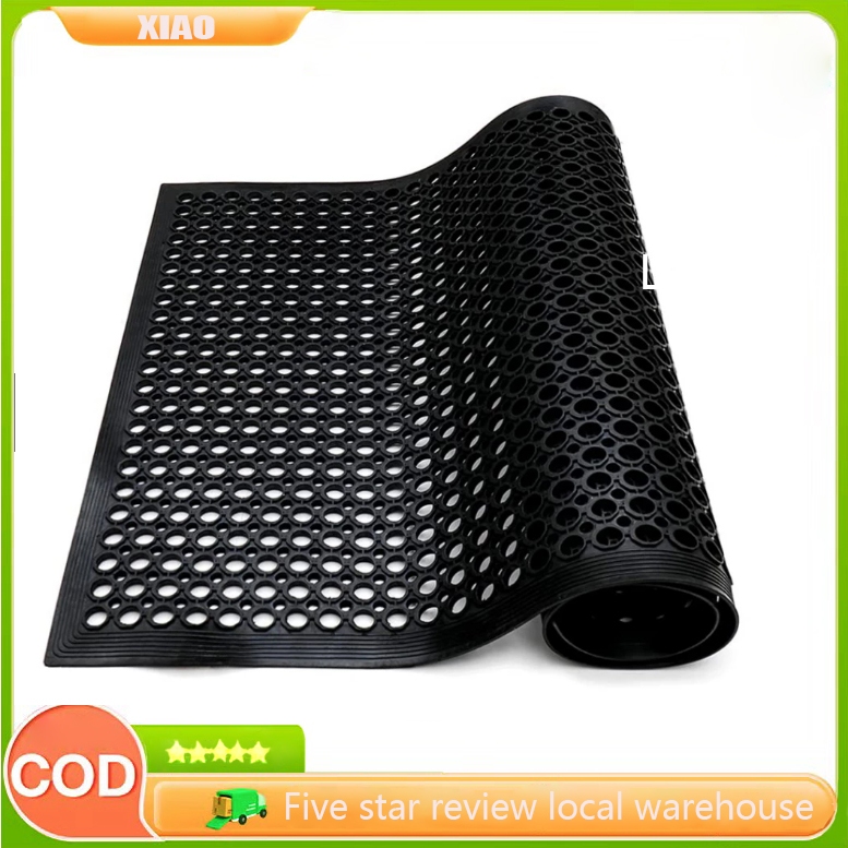 COD Anti-Fatigue Rubber Floor Mat Commercial Grade Grease Resistant Non ...