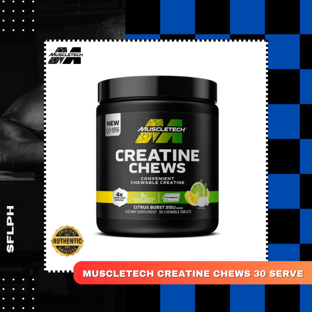Muscletech Creatine Chews (30 servings) | Shopee Philippines