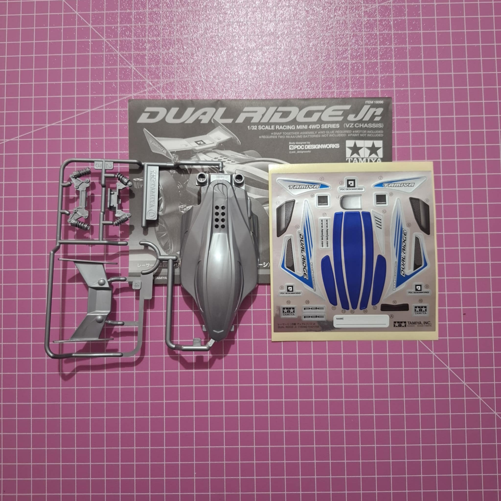 TAMIYA Dual Ridge Jr. Body with Sticker [PARTS OUT] | Shopee Philippines