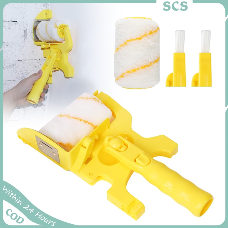 Paint Edger Roller Brush,Handheld Clean-Cut Paint Edger Tools with ...