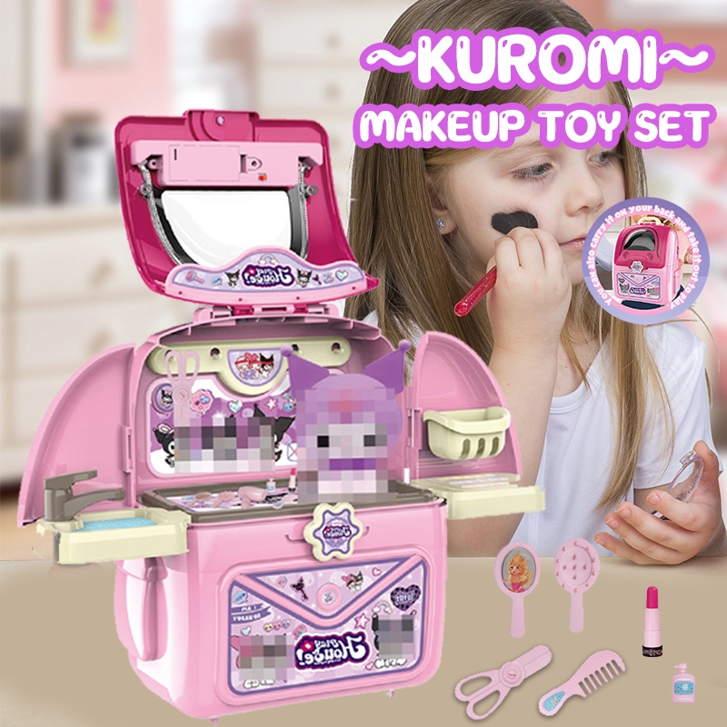 New Sanrio Kuromi Kitchen Play House Boys And Girls Kitchen Set Toys ...