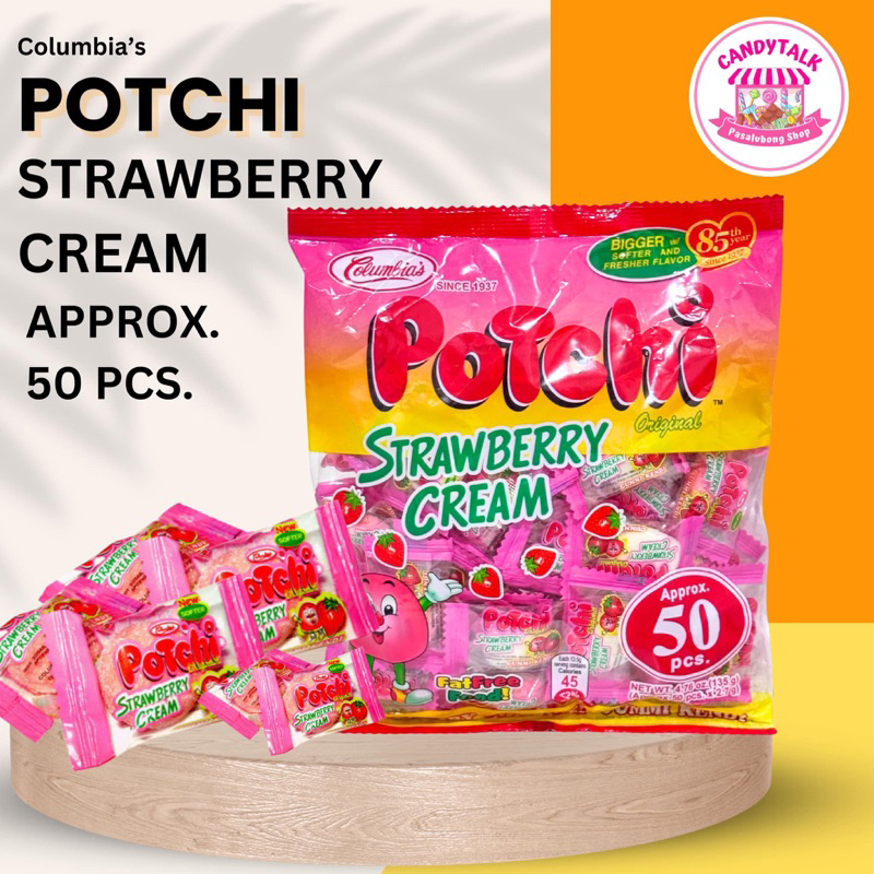 Potchi Strawberry Cream Flavored Gummy | Shopee Philippines