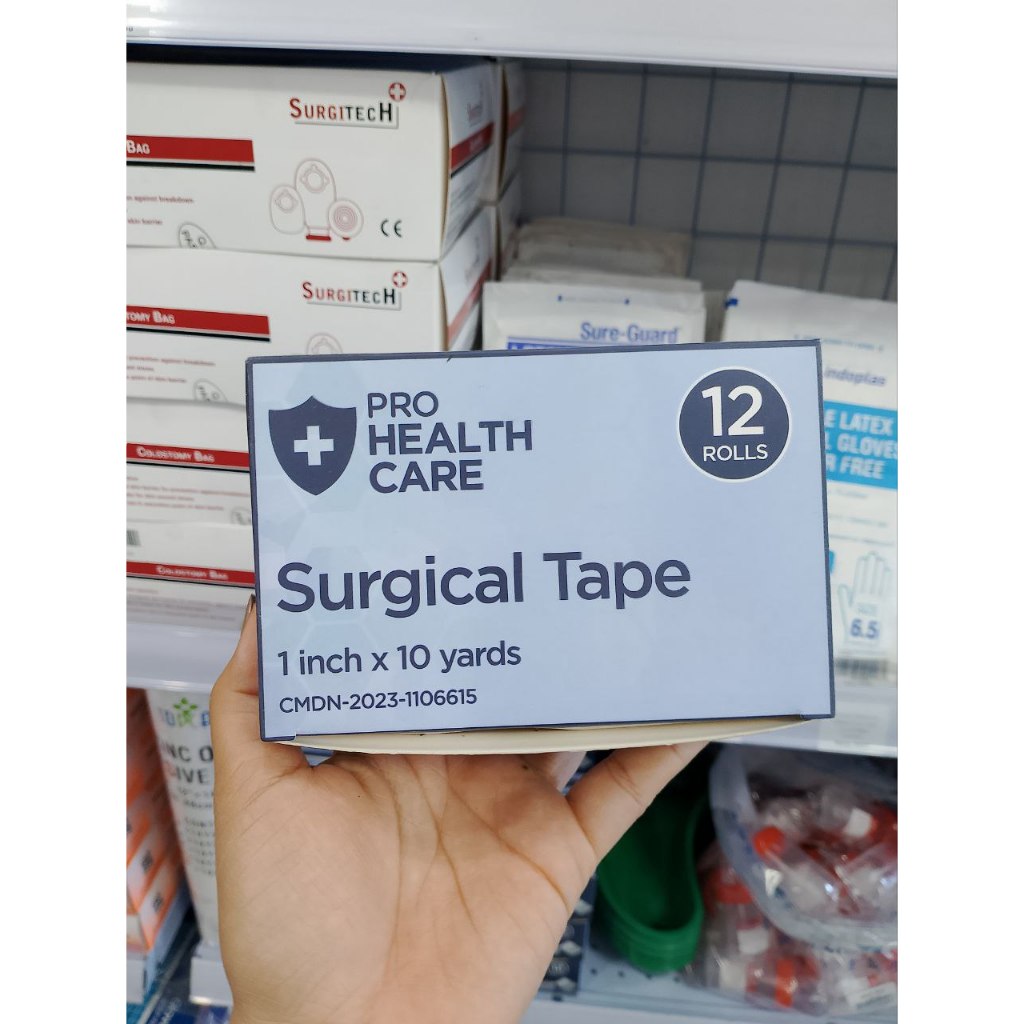 SURGICAL TAPE MICROPORE TAPE 1 INCH 12 ROLLS PER BOX | Shopee Philippines