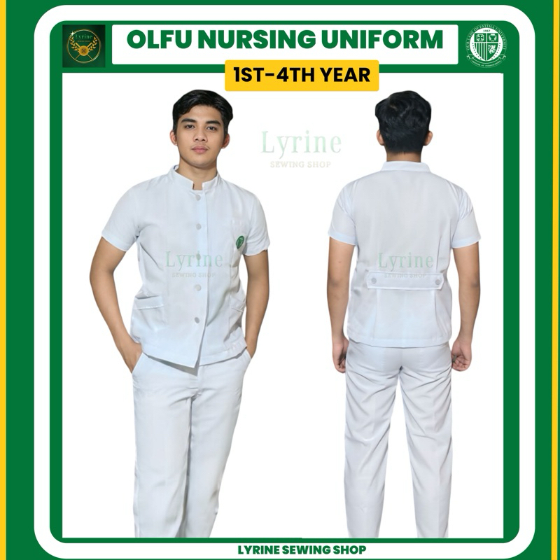 QUALITY OLFU NURSING UNIFORM | FAST SHIPPING | OUR LADY OF FATIMA UNIVERSITY | Shopee Philippines