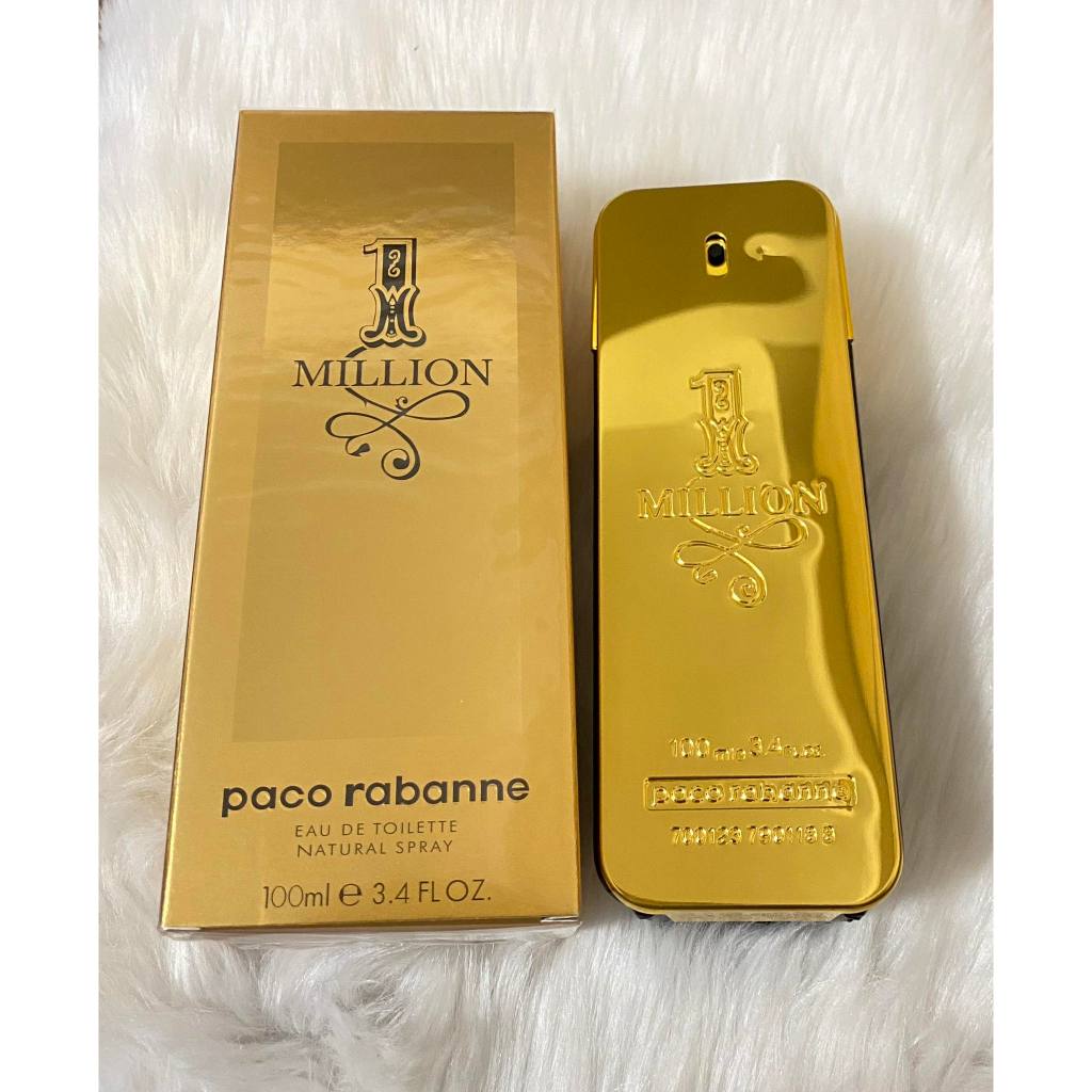 1 Million Paco Rabanne perfume for men Eau de Toilette 100ml | Shopee Philippines