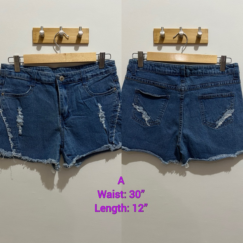 PRELOVED DENIM SHORTS COLLECTION | Shopee Philippines