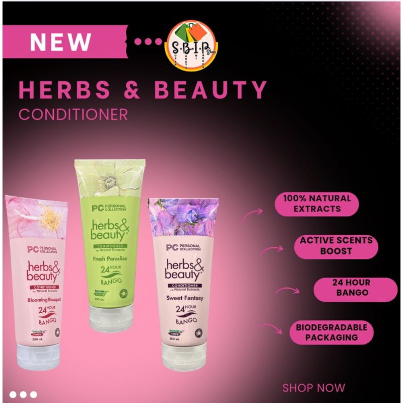 HERBS AND BEAUTY CONDITIONER WITH NATURAL EXTRACT | Shopee Philippines