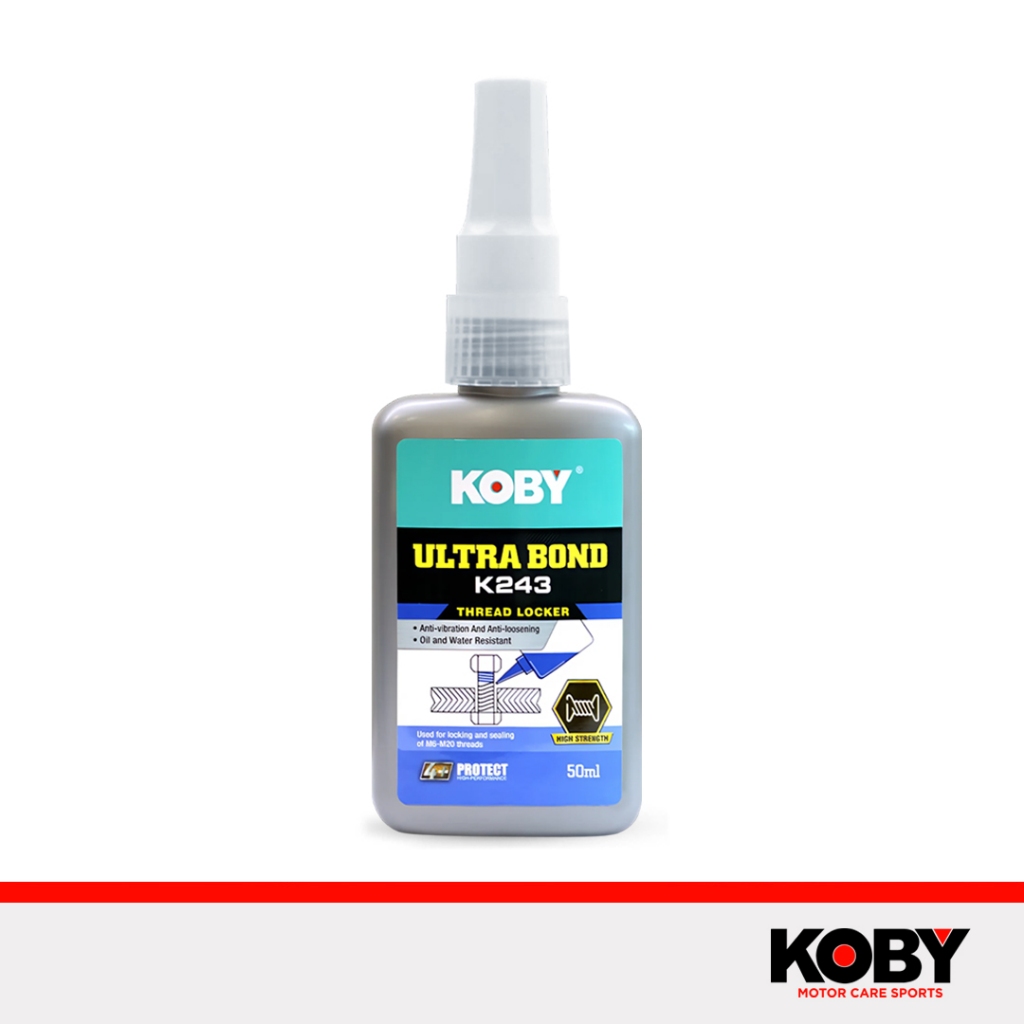 KOBY ULTRA BOND K243 THREAD LOCKER 50ML | Shopee Philippines