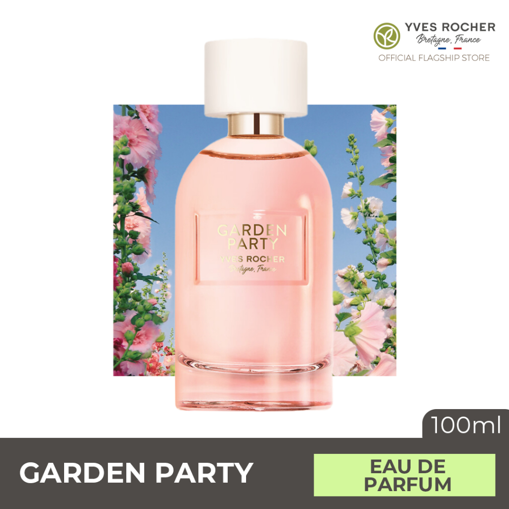 Yves Rocher Garden Party Eau de Parfum EDP - 100ml Balanced Woody ...