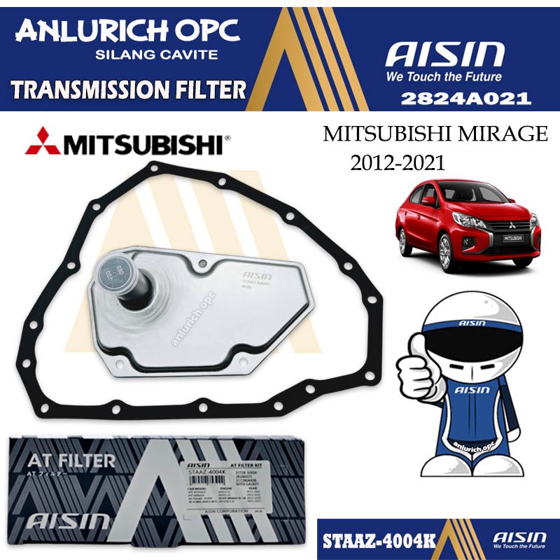 AISIN TRANSMISSION FILTER MITSUBISHI MIRAGE 2012-2021 Part no: 2824A021 | Shopee Philippines