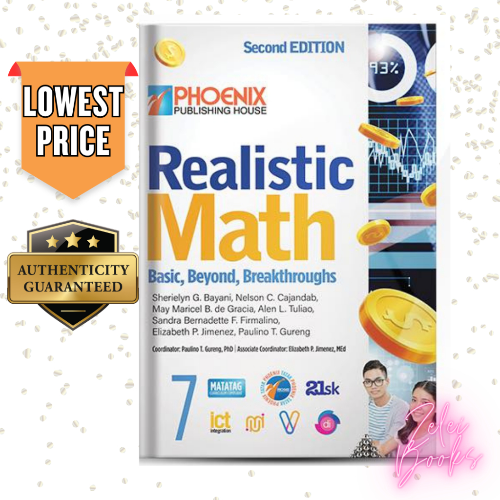 PHOENIX REALISTIC MATH 7 MATATAG AUTHENTIC | Shopee Philippines