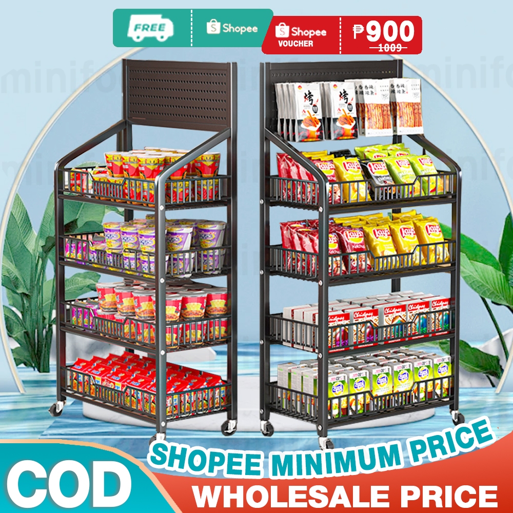 Supermarket Shelf Display Food Display Rack Grocery Rack 5 Layers ...