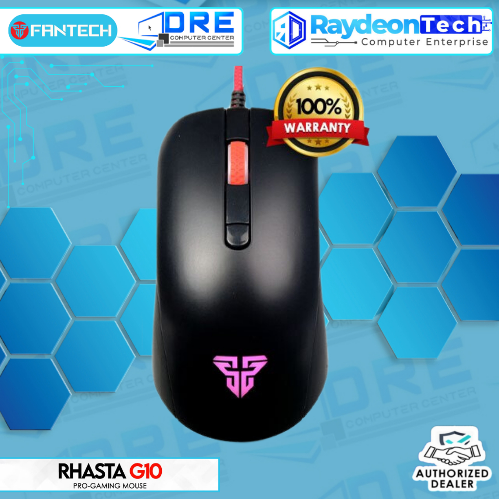 Fantech Mouse G10 Rhasta Wired RGB Gaming Mouse for laptop and PC ...
