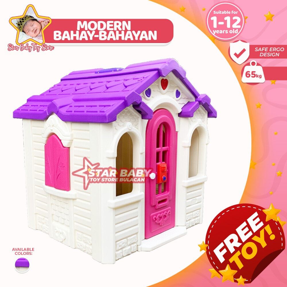 Star Baby Children’s Play House, Cabin, Modern “Bahay Bahayan” for kids ...