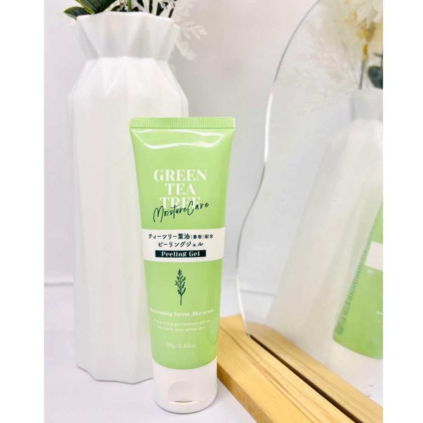 PURE GREEN TEA TREE PEELING GEL JAPAN’S SECRET TO RADIANT SKIN POWERFUL ...