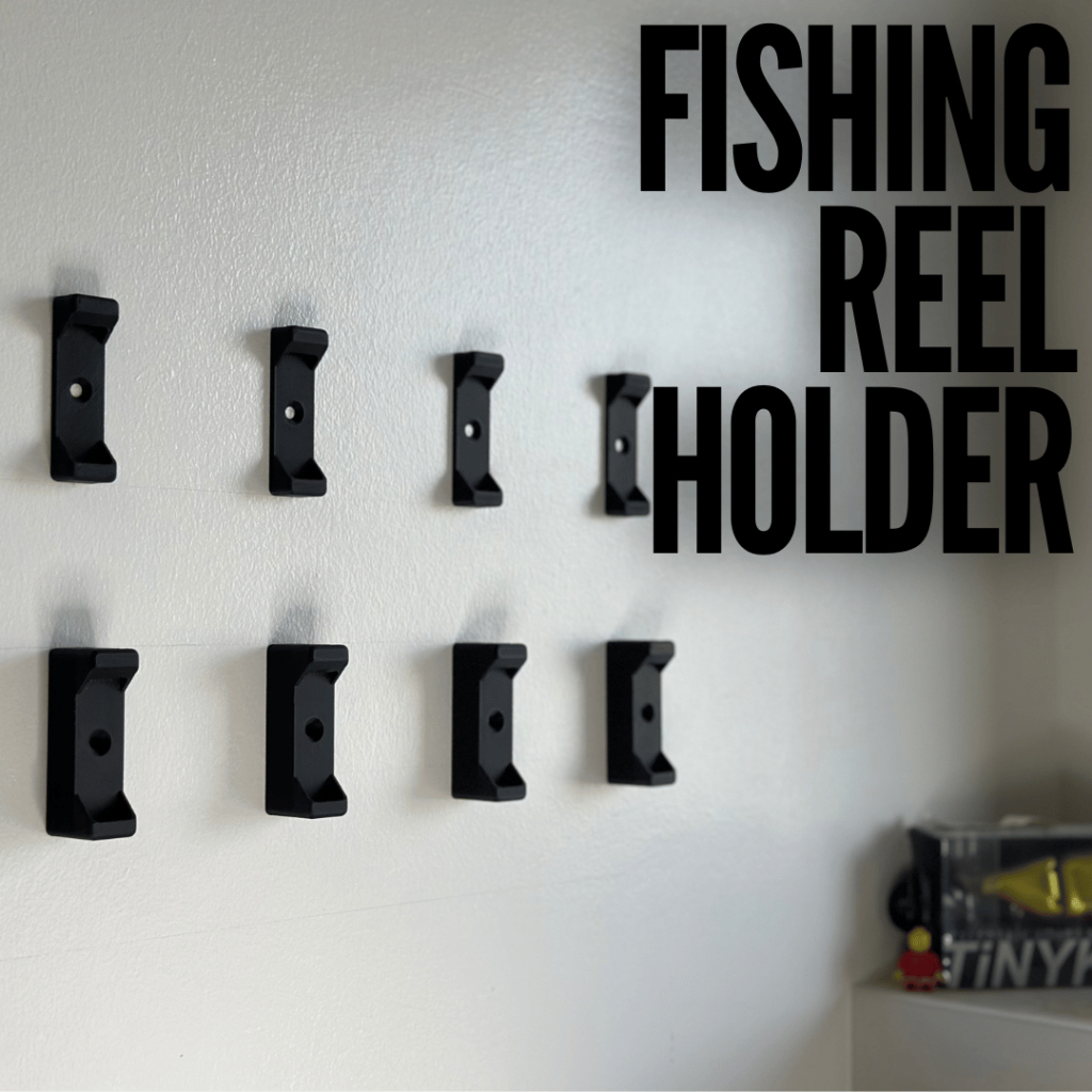 Fishing Reel Holder Wall mount for Shimano Daiwa Penn AbuGarcia Okuma ...