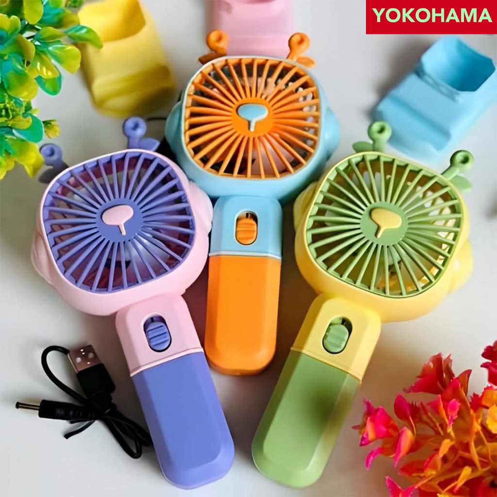 Yokohama Japan Small Fan Handheld Mini Portable Electric Fan ...