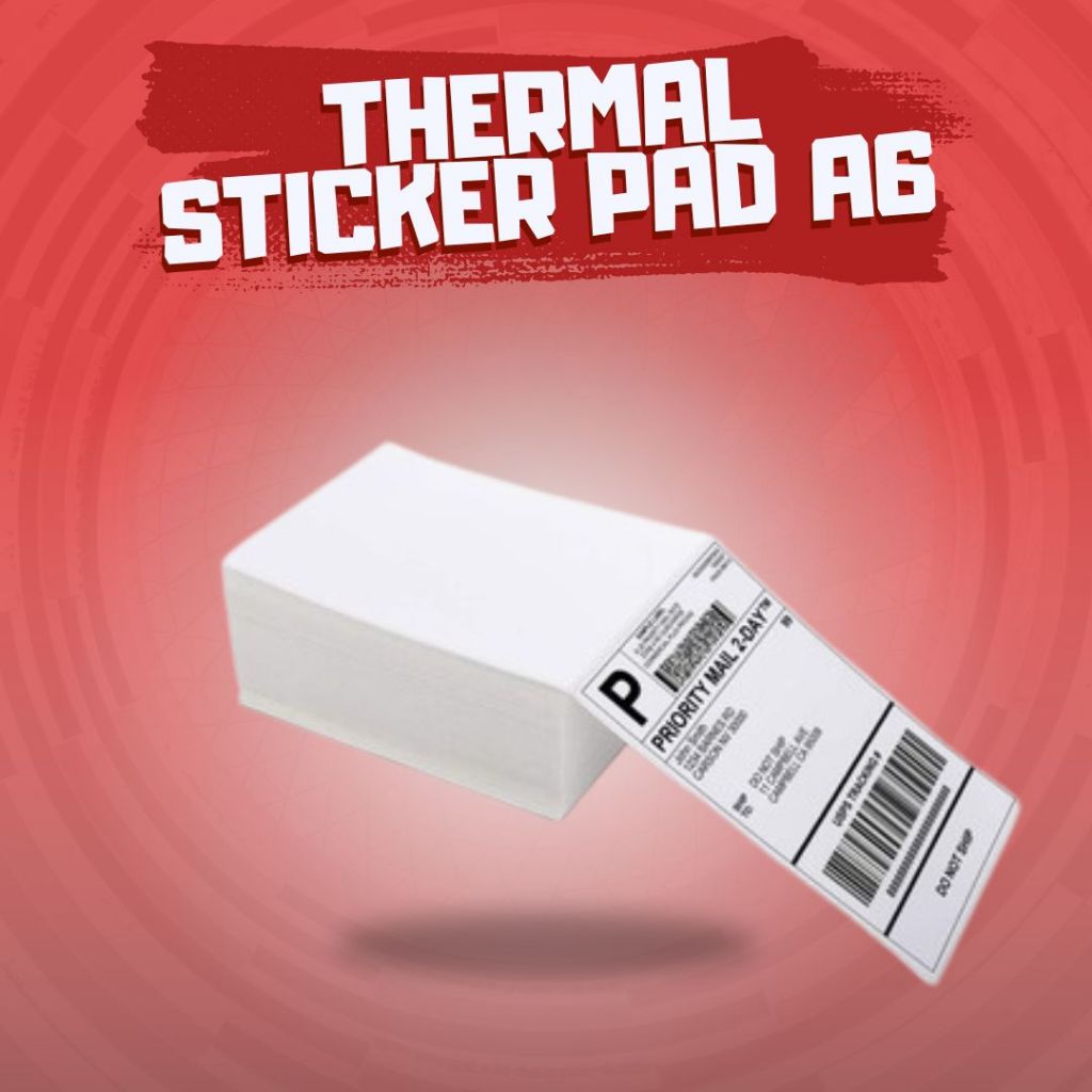 Waybill/Termal Paper/Roll/Pad/A6/500pcs | Shopee Philippines