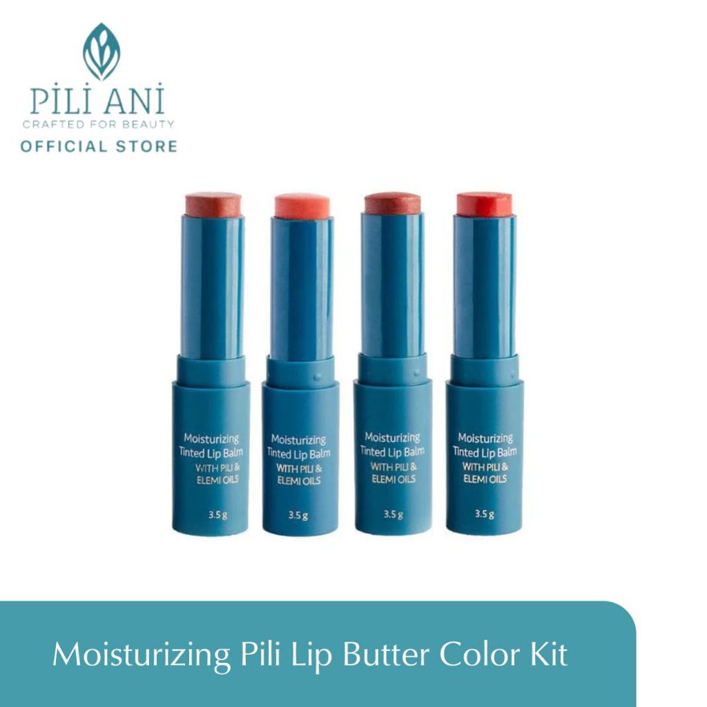 Pili Ani Moisturizing Pili Lip Butter Color Kit (3.5g) | Shopee Philippines