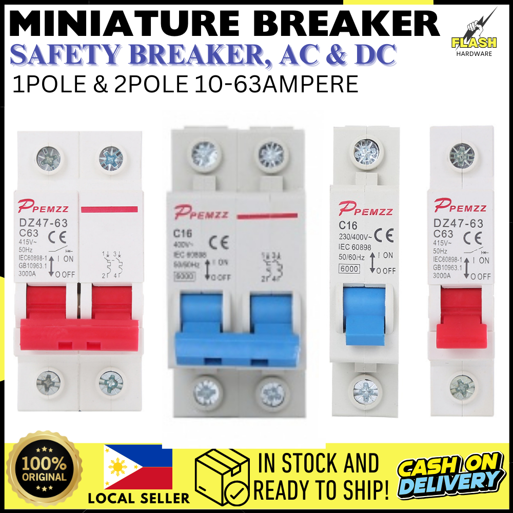 miniature breaker mcb ac dc breaker pemzz circuit breaker for solar ...