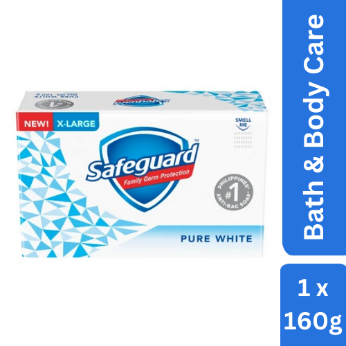 Safeguard Bar Pure White 160g | Shopee Philippines