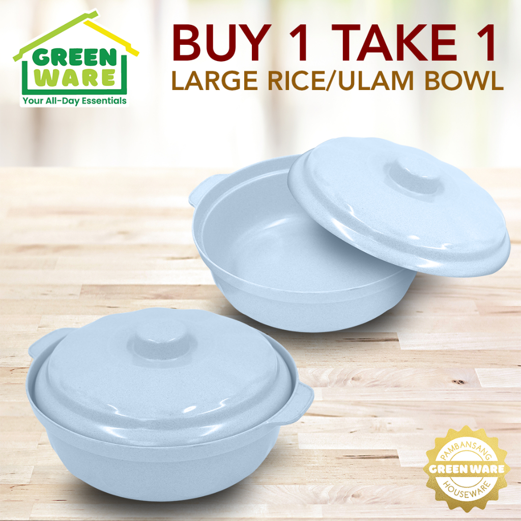 Basicware BUY 1 TAKE 1 Melamine Ulam Bowl with Cover | Shopee Philippines