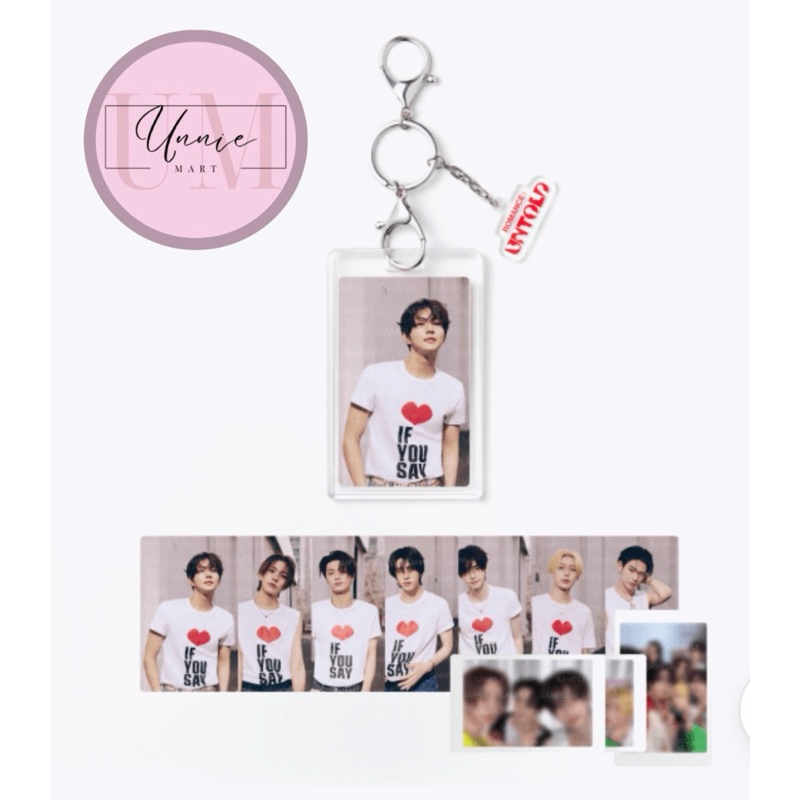 ENHYPEN ROMANCE UNTOLD PHOTOCARD AND HOLDER SET | Shopee Philippines