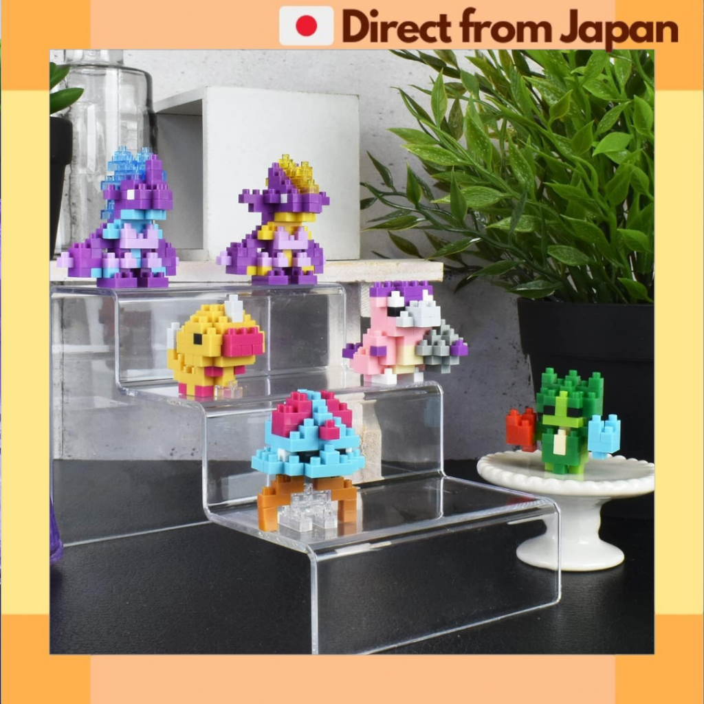 Nanoblock Mini Nano Pokemon Poison Type (BOX) NBMC_43S 1BOX = 6 pieces ...