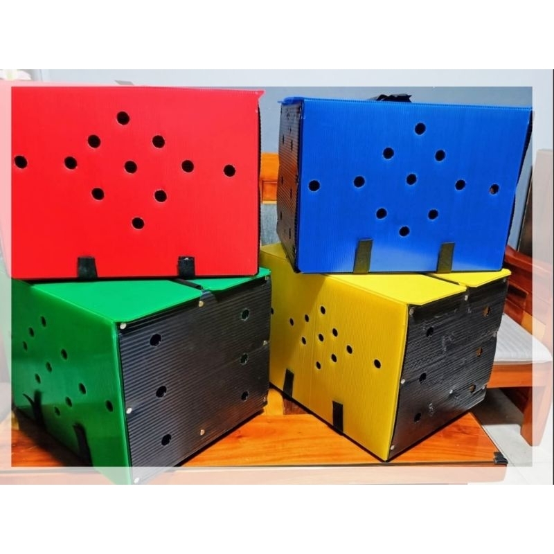 Derby Box Double Plastic Collapsible for Gamefowl | Shopee Philippines