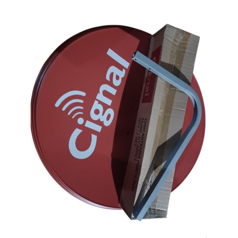 CIGNAL/SATLITE DISH only PWEDE DIN SA GSAT NO LNB NO WIRE what u see is ...