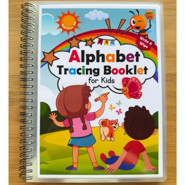 Letter Tracing Booklet for Kids Ages 3 to 5 with FREE marker | 41 ...