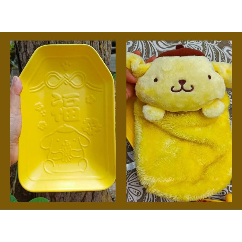 BOXMANIA - Pompompurin Ceramic Plate collectible (Sanrio x 7-11) and ...