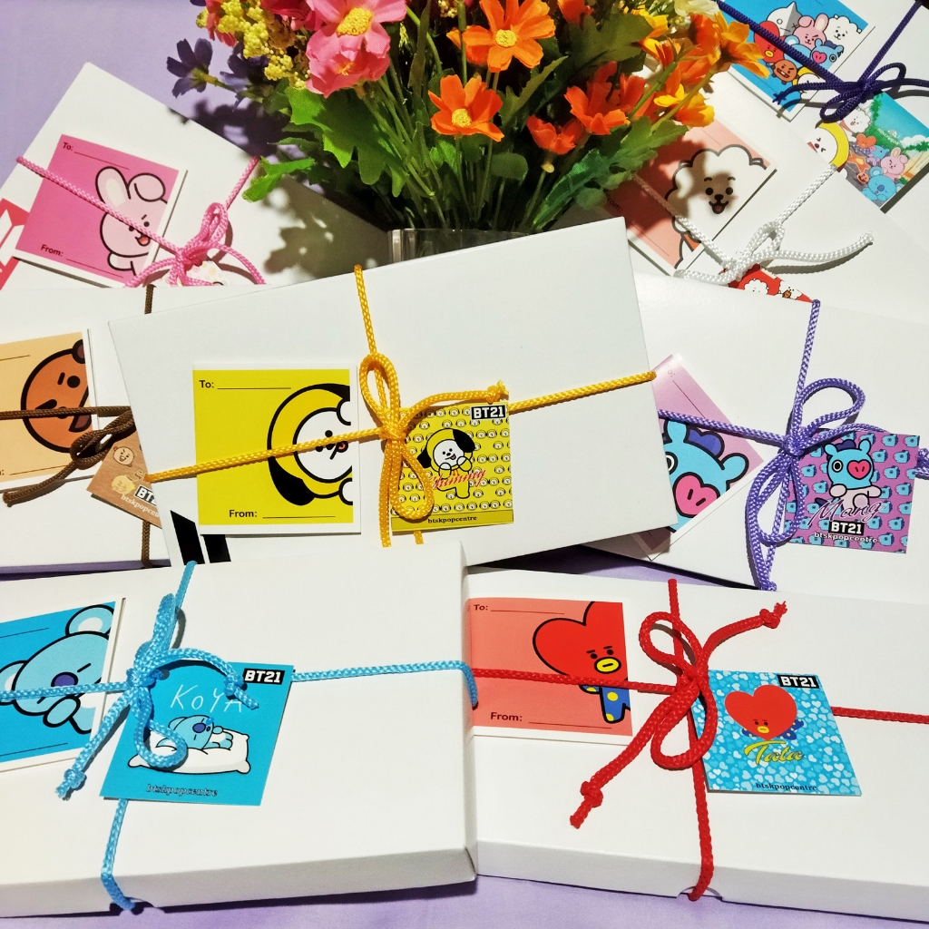 ⁷ KPop BTS Teeny-Weeny Gifts in Tiny White Box - Jin Suga JHope RM ...