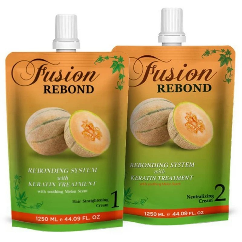Fusion Rebonding Set Rebonding System with Keratin Treatment 1250mlx2 ...
