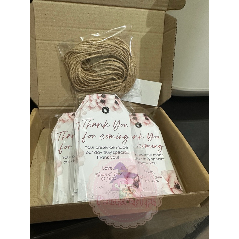 Customized Tags (Free layout) | Shopee Philippines