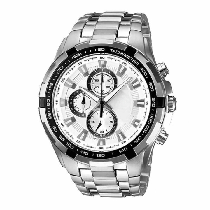 Men's luxury Quartz Business Watch Jewelry Bracelet Relo W0111 CC ...