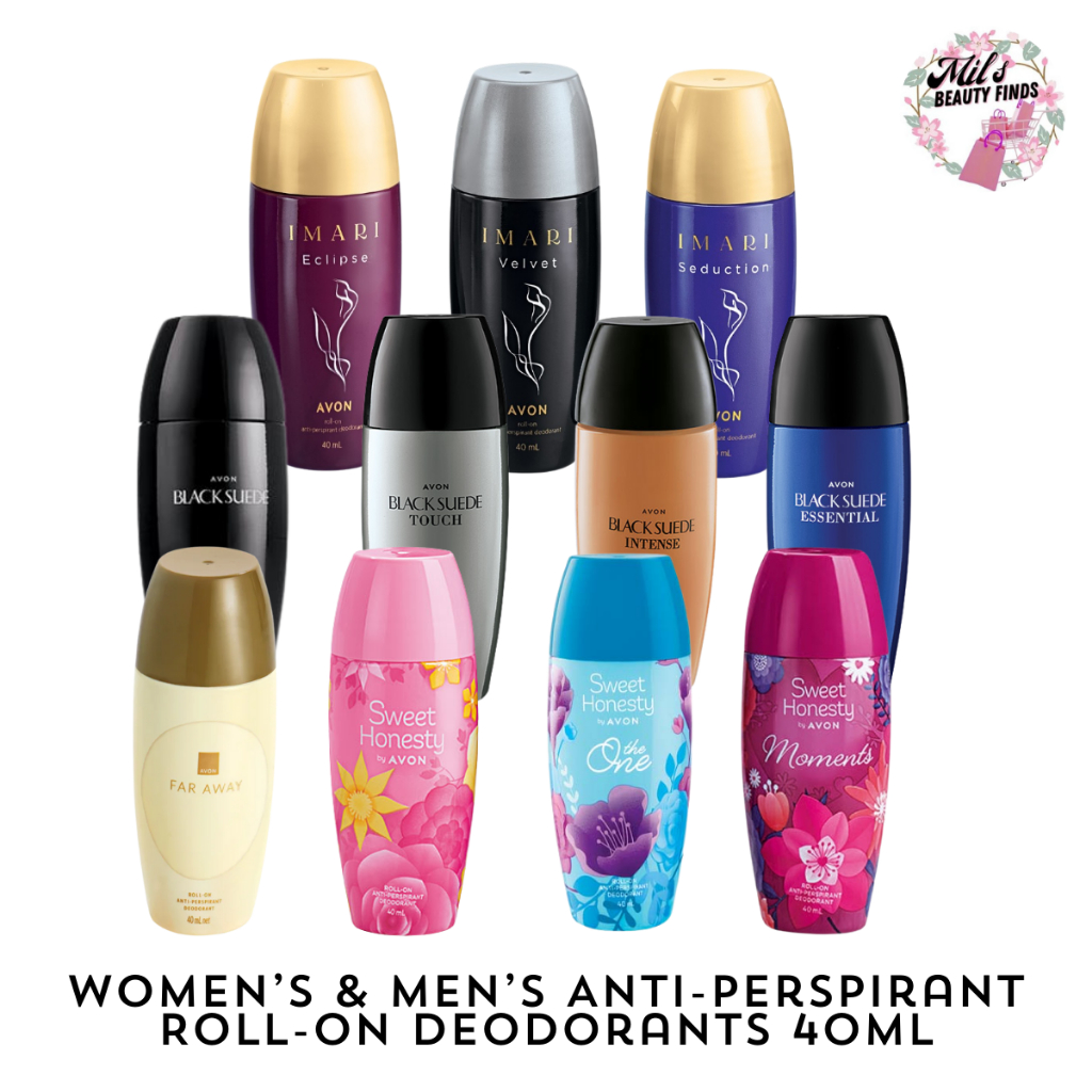 AVON WOMEN'S AND MEN'S ROLL-ON 40ML | Shopee Philippines