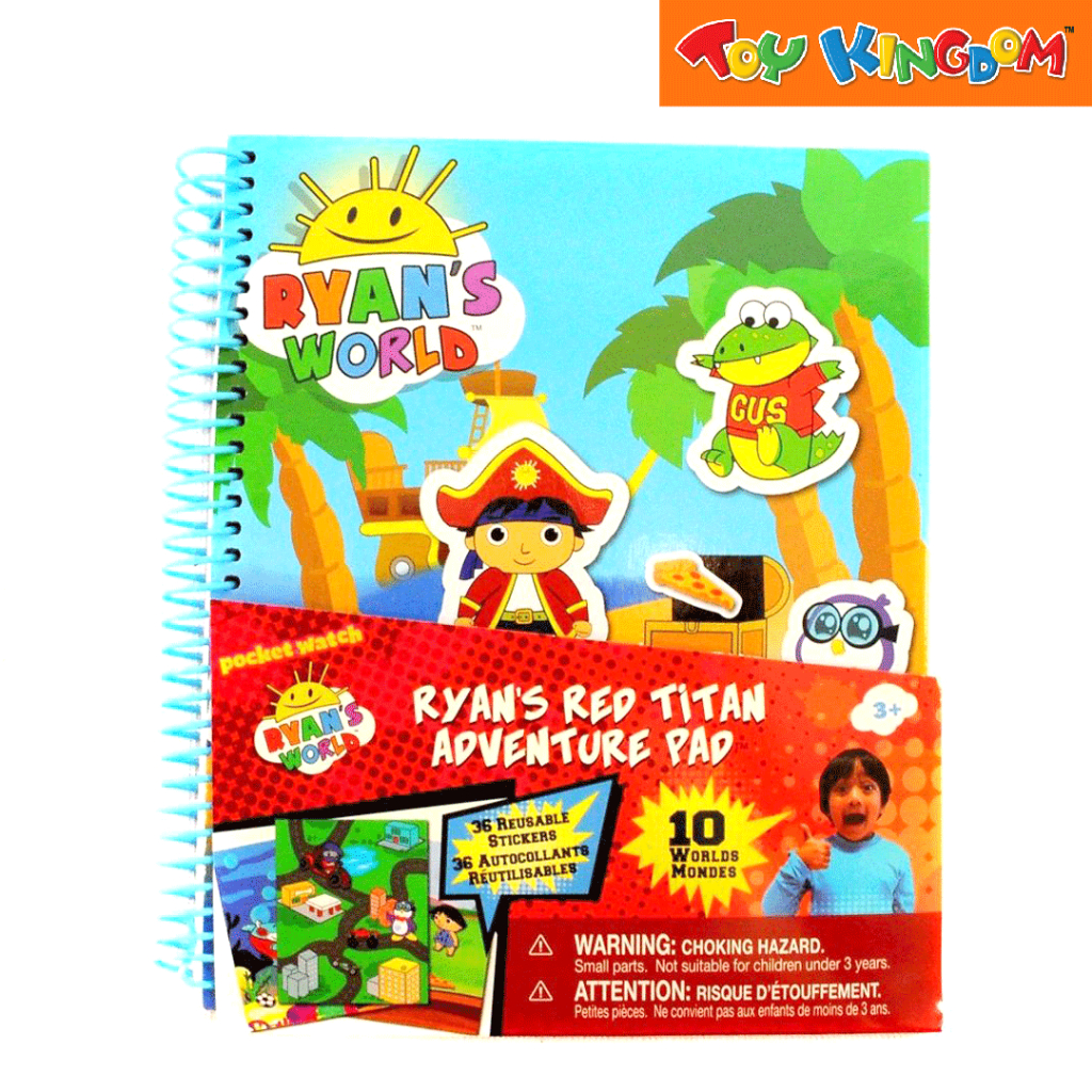 Ryan's World Ryan's Red Titan Adventure Pad | Shopee Philippines