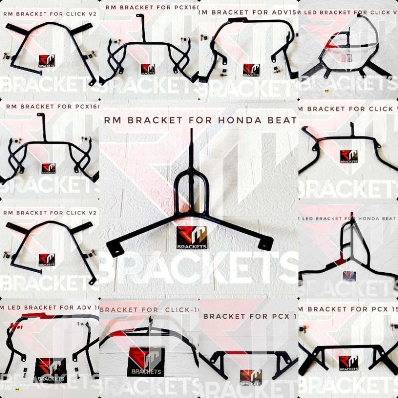 RM HEAVY DUTY BRACKET MDL BRACKET FOR HONDA (ADV, PCX, CLICK, BEAT ...