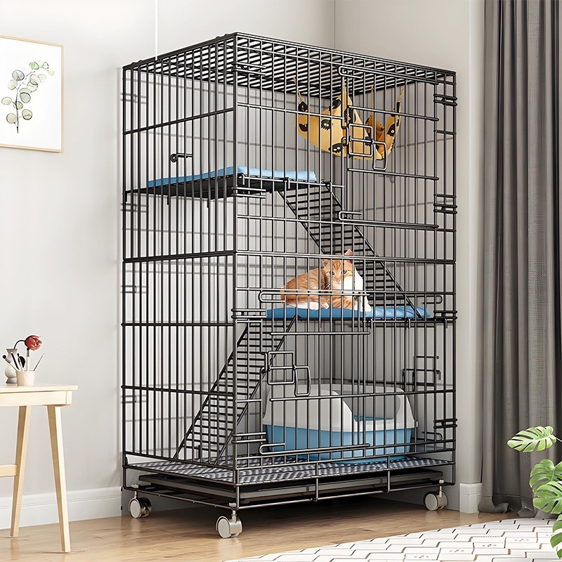 BOENIN Pet Pet Home Pet Cage Angkop para sa maraming mga pusa na may ...