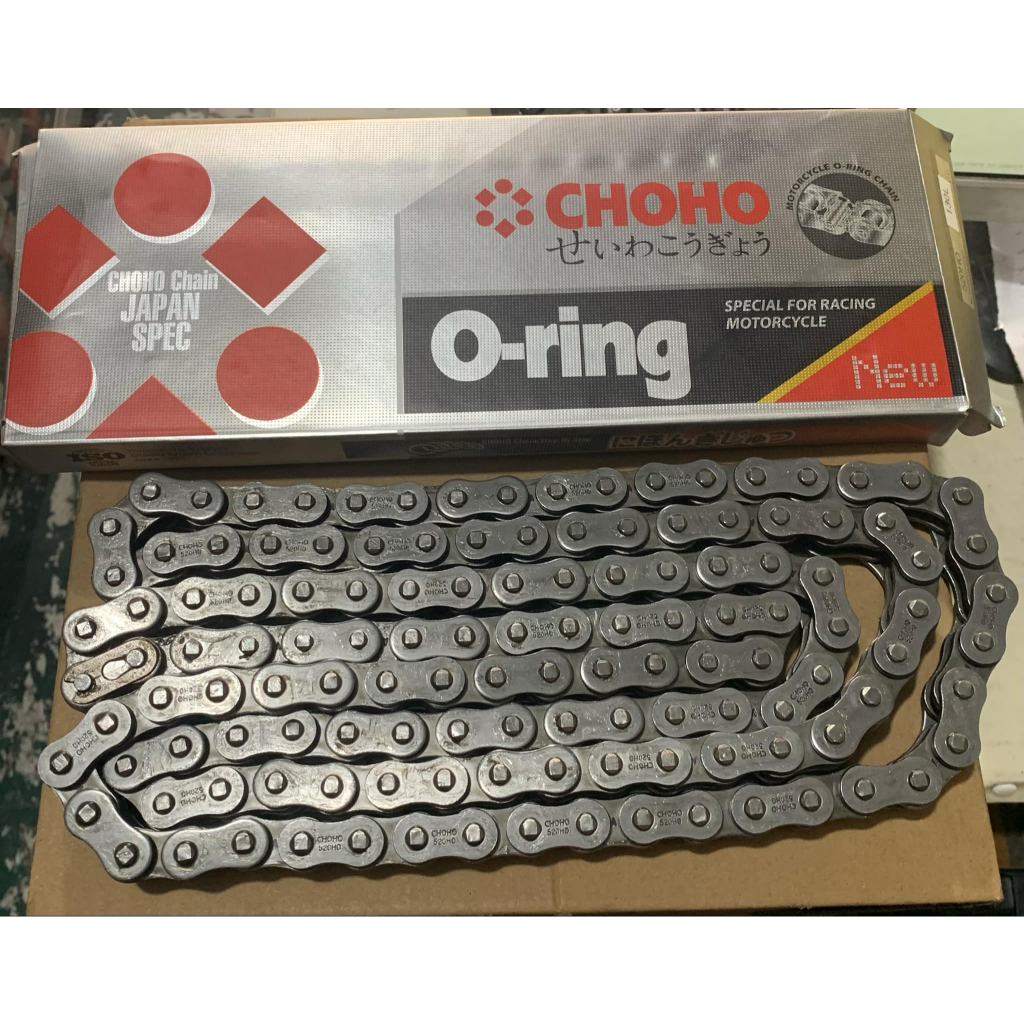 CHOHO CHAIN 520H0-130L/MOTORCYCLE O-RING CHAIN JAPAN SPEC (O-RING TYPE ...