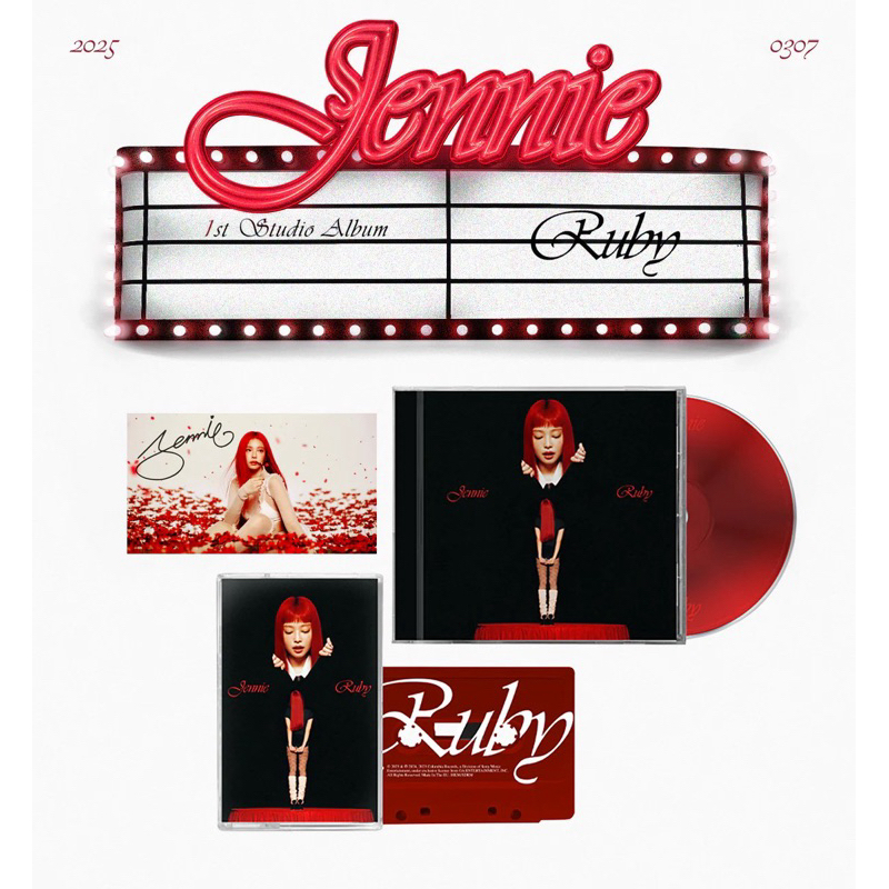 SIGNED Ruby CD Boxset with Tee & Hoodie | CD & Cassette – JENNIE Only Audio | Shopee Philippines
