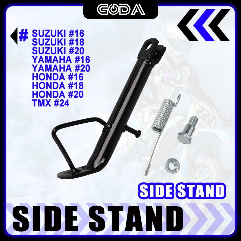 [GODA] MOTORCYCLE SIDE STAND WITH BOLTS FOR SUZUKI/HONDA/YAMAHA/TMX #16 ...