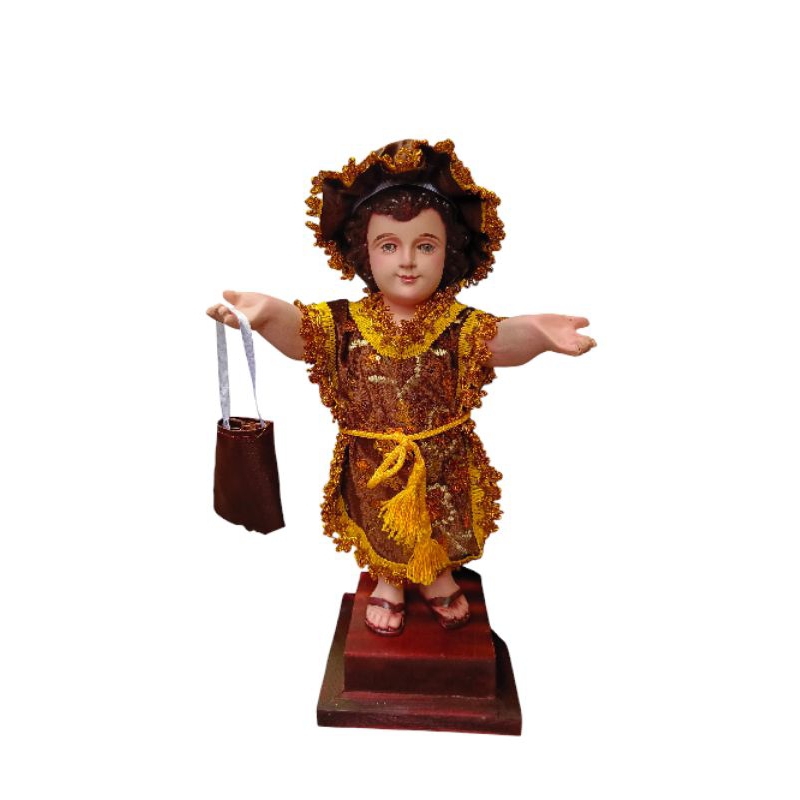 Sto niño clothes terno short sleeveless for 35cm | Shopee Philippines