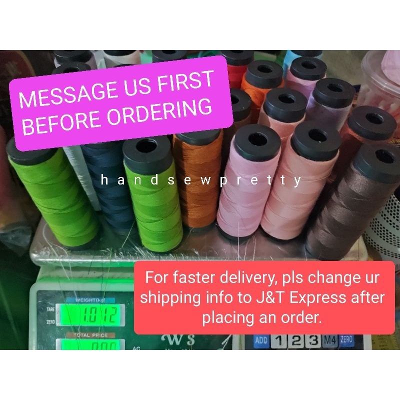Sewing Threads / Sinulid (Pls Message First before ordering) | Shopee ...
